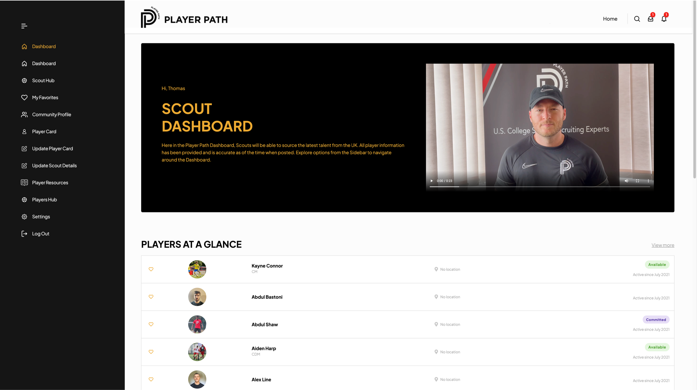 Player Path